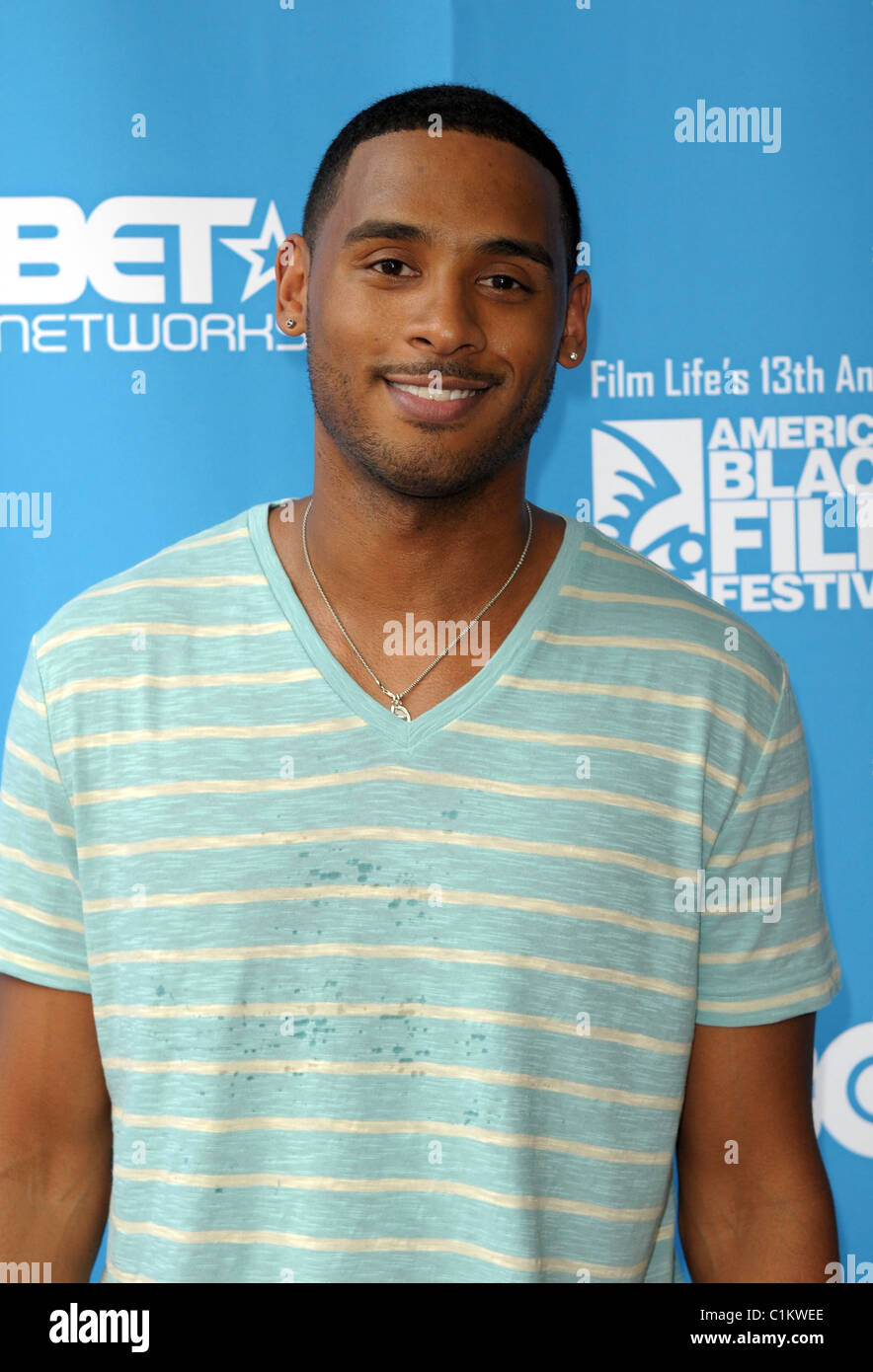 Pierre Downing day one of The 13th Annual American Black Films Festival at the Colony Theater ...