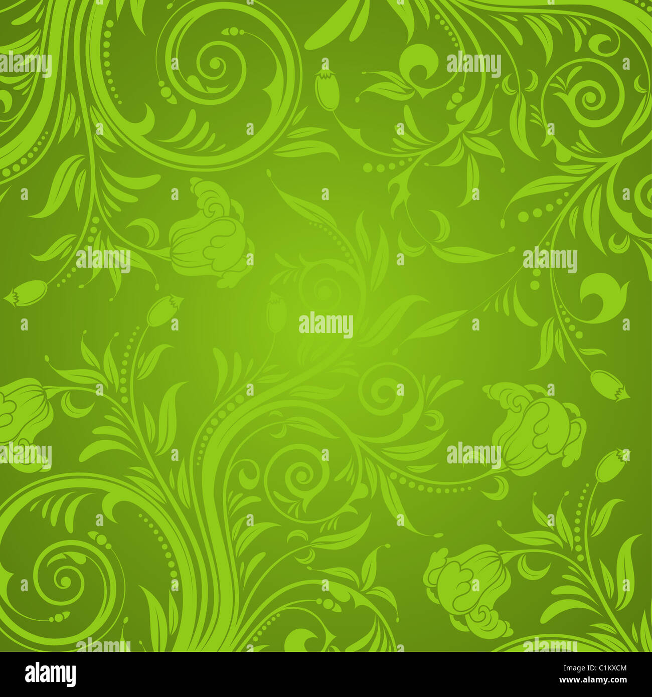 Decorative Floral texture for design, vector illustration Stock Photo ...