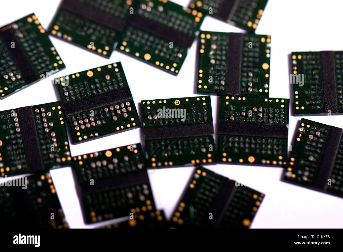 Black and white computer memory chips hi-res stock photography and ...