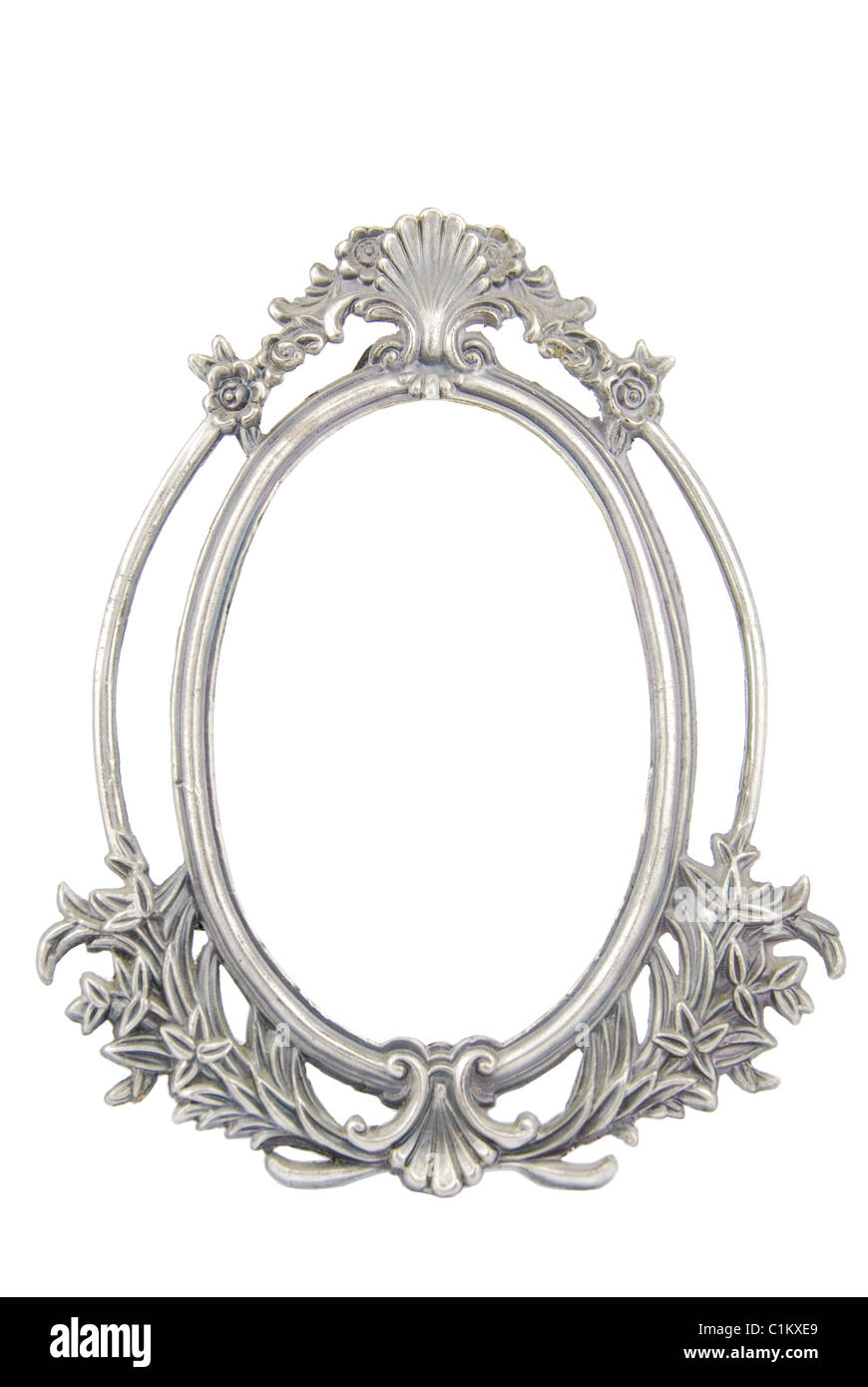 Vintage metallic wall frame hi-res stock photography and images - Alamy