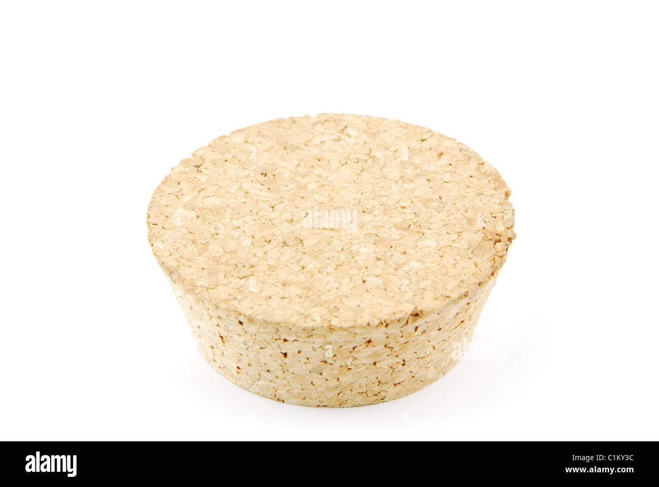 Cork stopper on white Stock Photo - Alamy