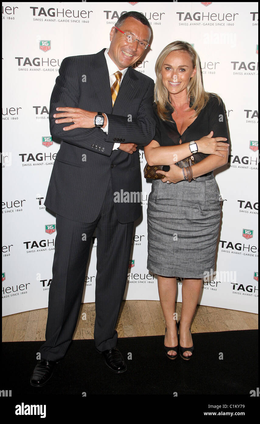 Jean Christopher Babin and Cecile De Menibus Tag Heuer evening party at ...
