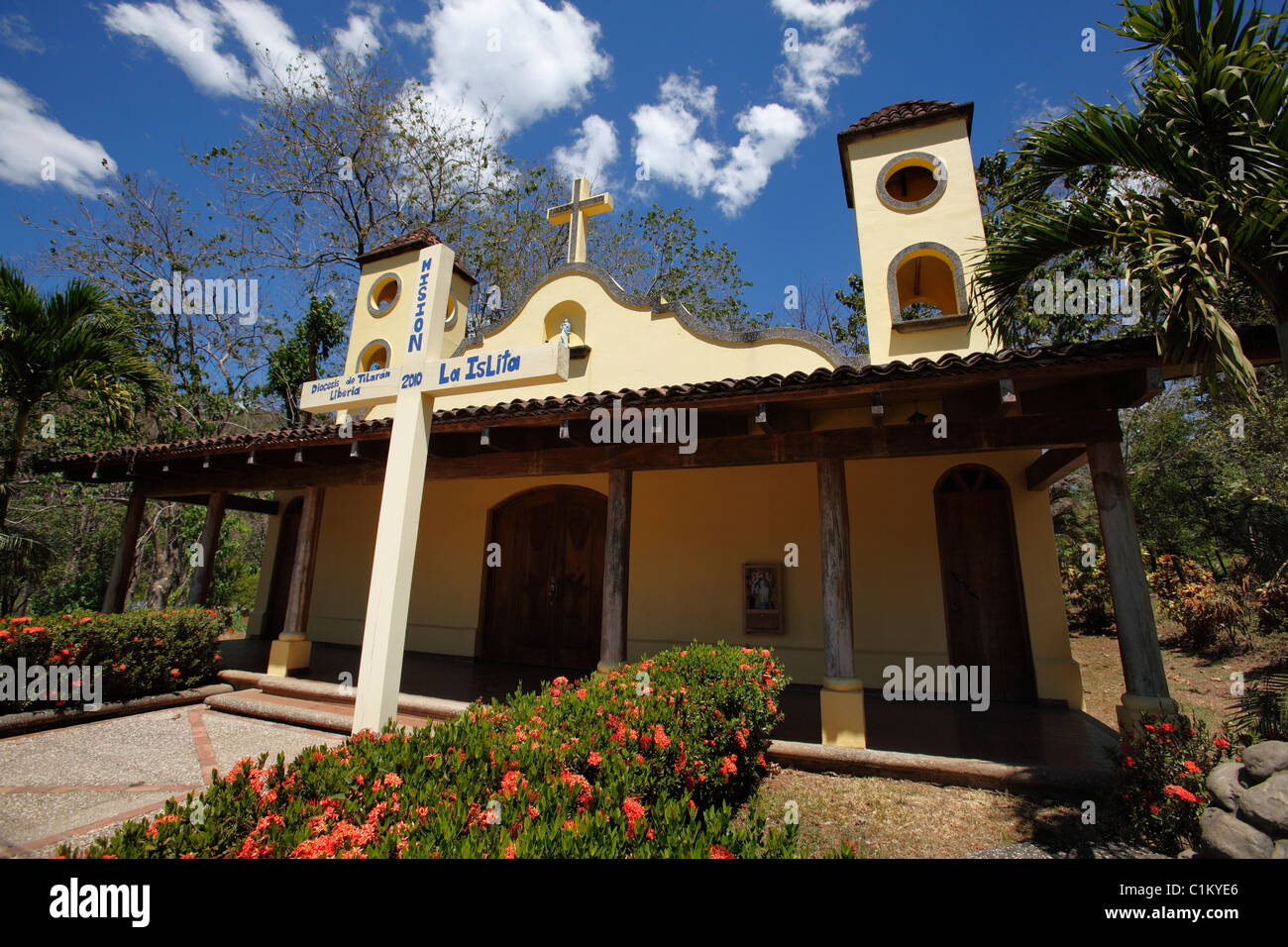 Catholic church, Punta Islita, Costa Rica Stock Photo - Alamy