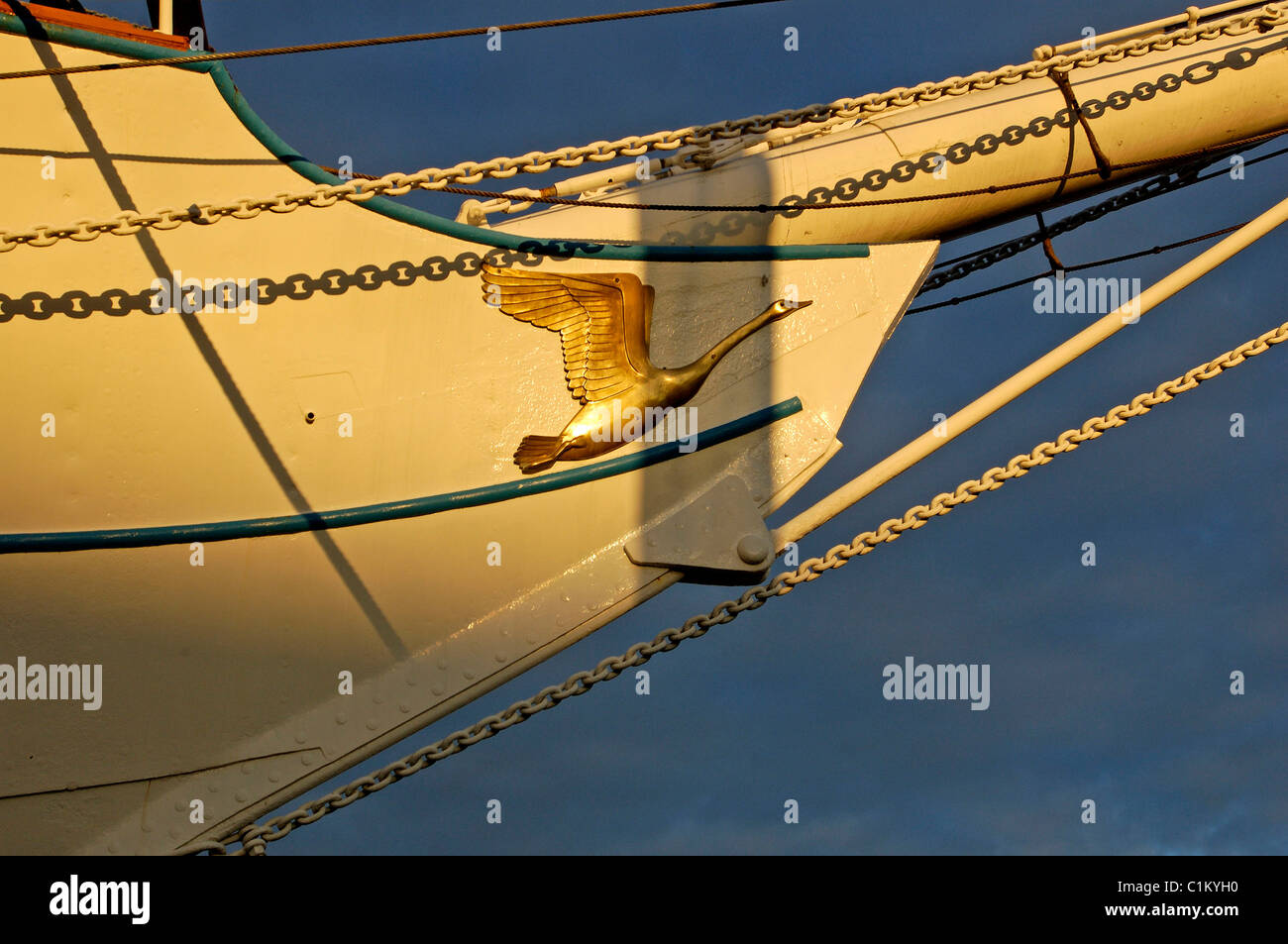 Finland, Turku, European Capital of Culture 2011, the harbour along ...