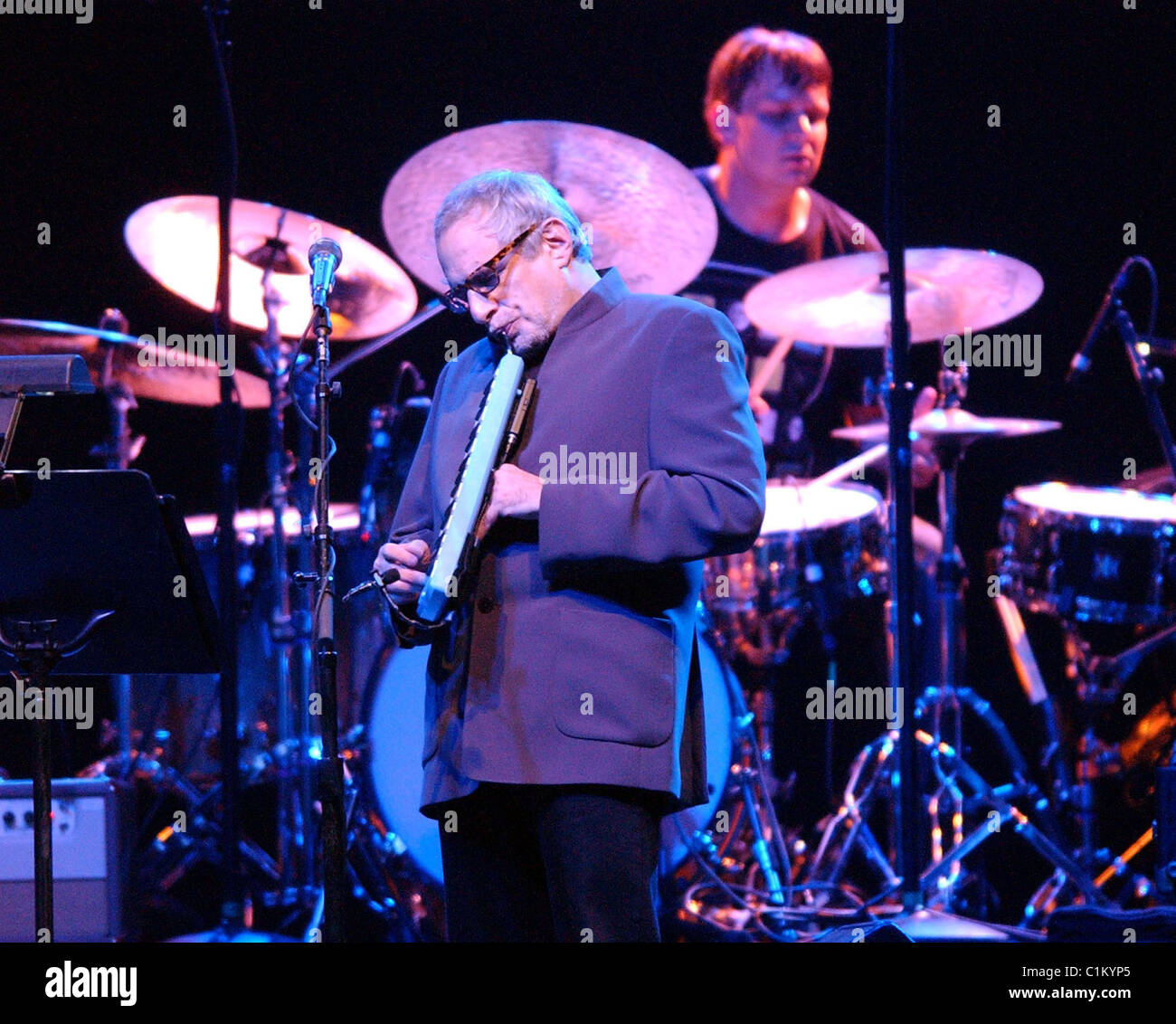 Donald Fagen of 'Steely Dan' performing at the Heineken Music Hall ...