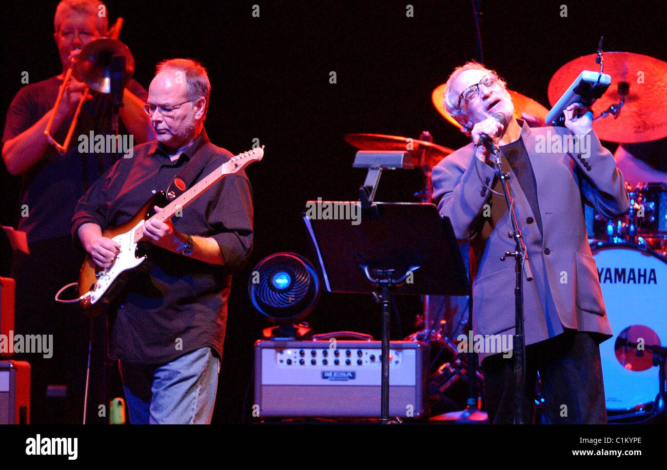 Walter Becker and Donald Fagen of 'Steely Dan' perform at the Heineken ...