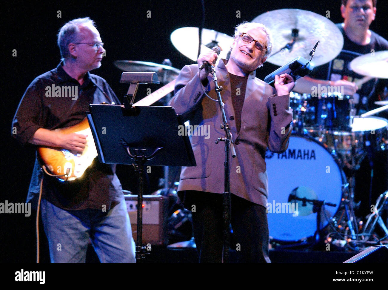 Walter Becker and Donald Fagen of 'Steely Dan' perform at the Heineken ...
