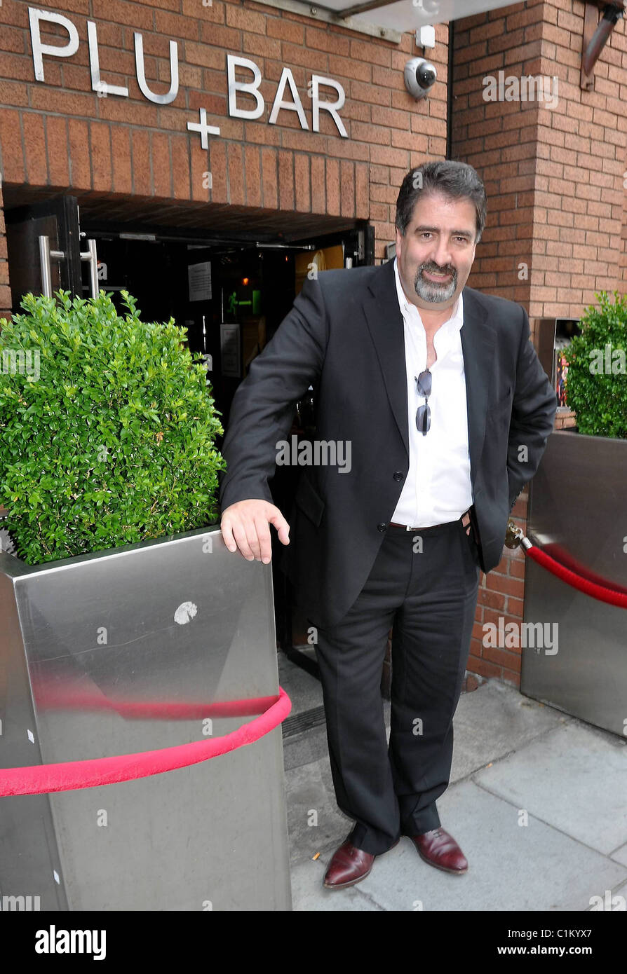 Robbie Fox arrives at the launch of Amanda Brunker's second novel ...