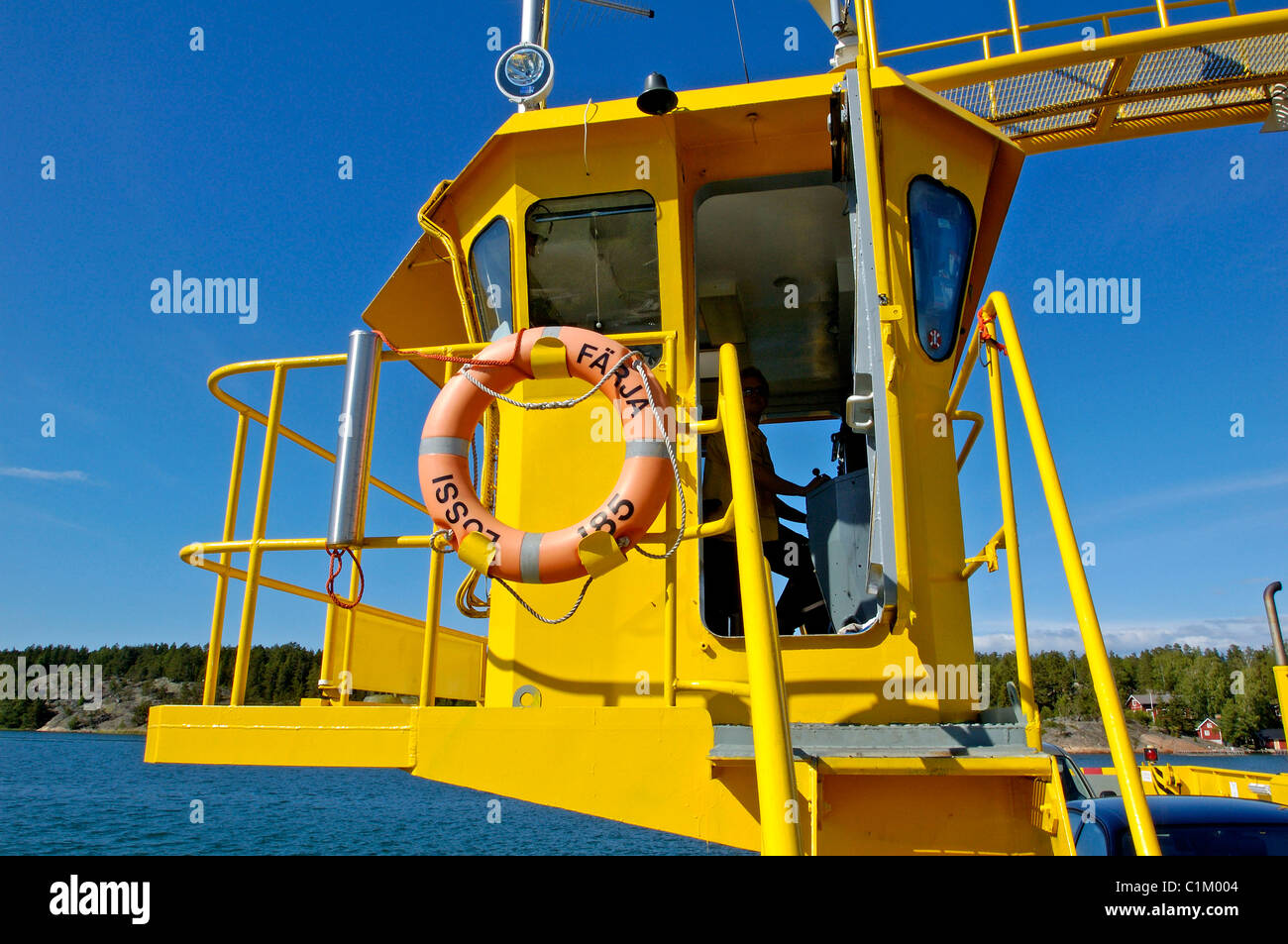 Finland, day tour cruise into the Turku Archipelago from Turku Harbour ...