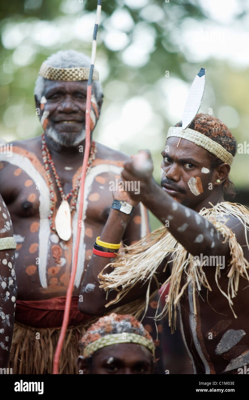 Lockhart River dance troupe at the Laura Aboriginal Dance Festival ...