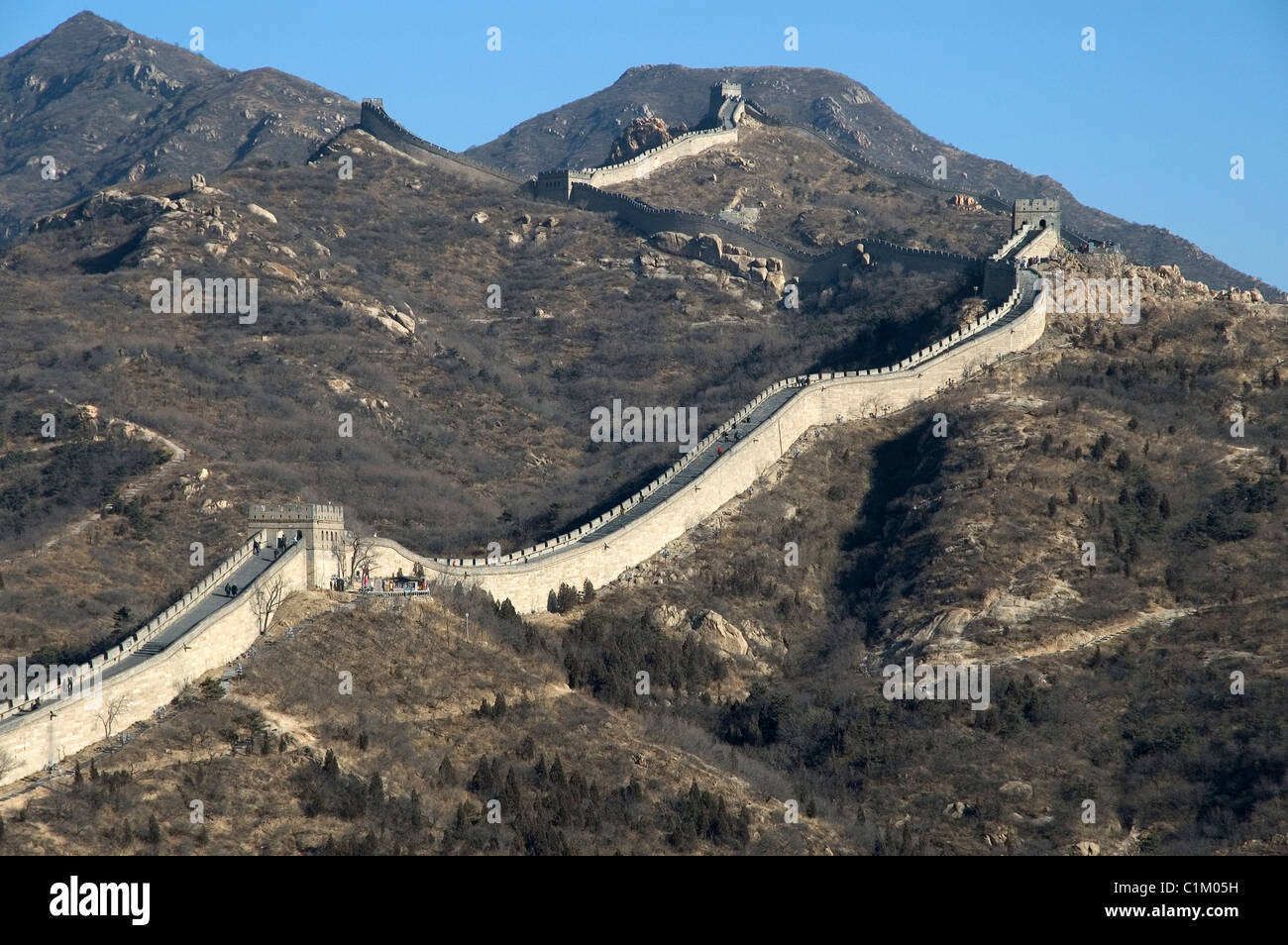 China, Peking, Badaling, the Great Wall of China Stock Photo - Alamy