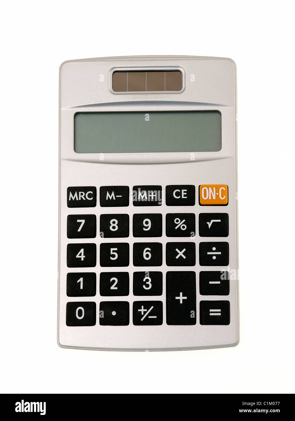 Mini Handheld Calculator Stock Photo - Alamy
