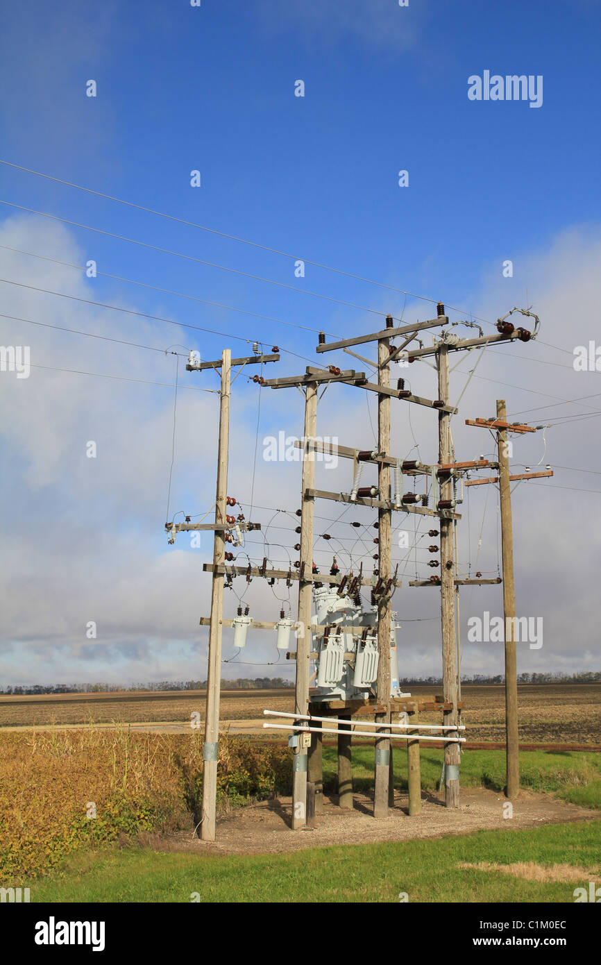 Electrical Power Distribution Stock Photo - Alamy