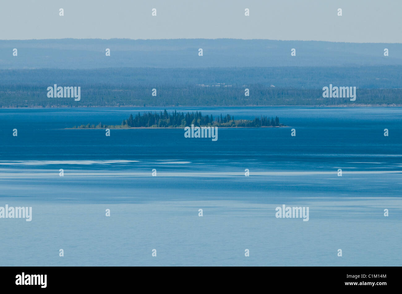 Lake Yellowstone,Butte Turnoff,Views of Teton Range Mountains,Dot ...