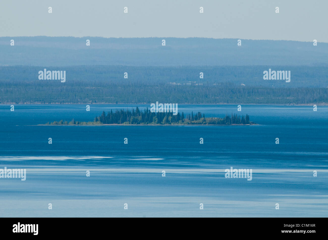 Lake Yellowstone,Butte Turnoff,Views of Teton Range Mountains,Dot ...