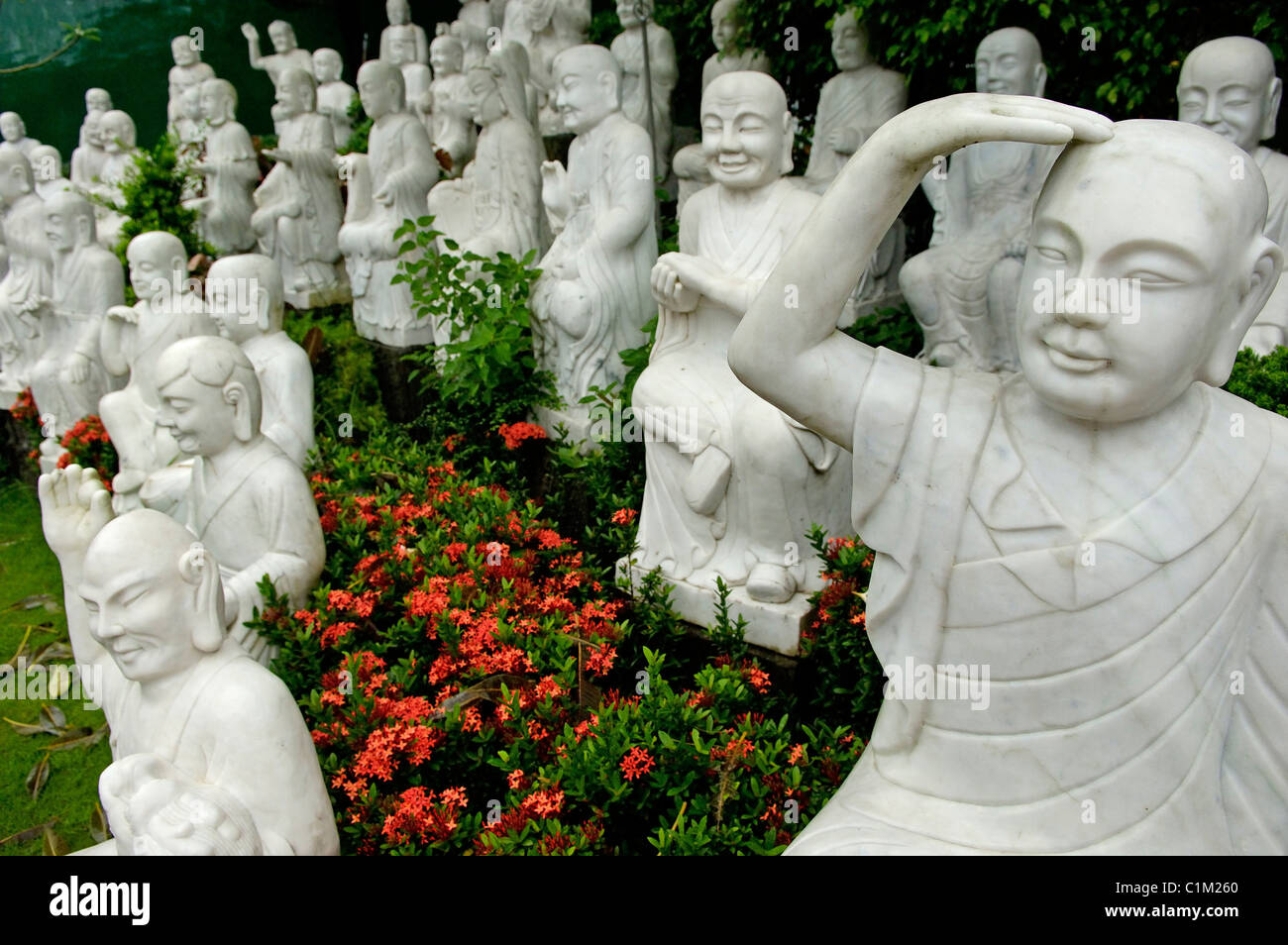 Taiwan Kaohsiung district Fokuangshan monastery the Pureland Cave has ...