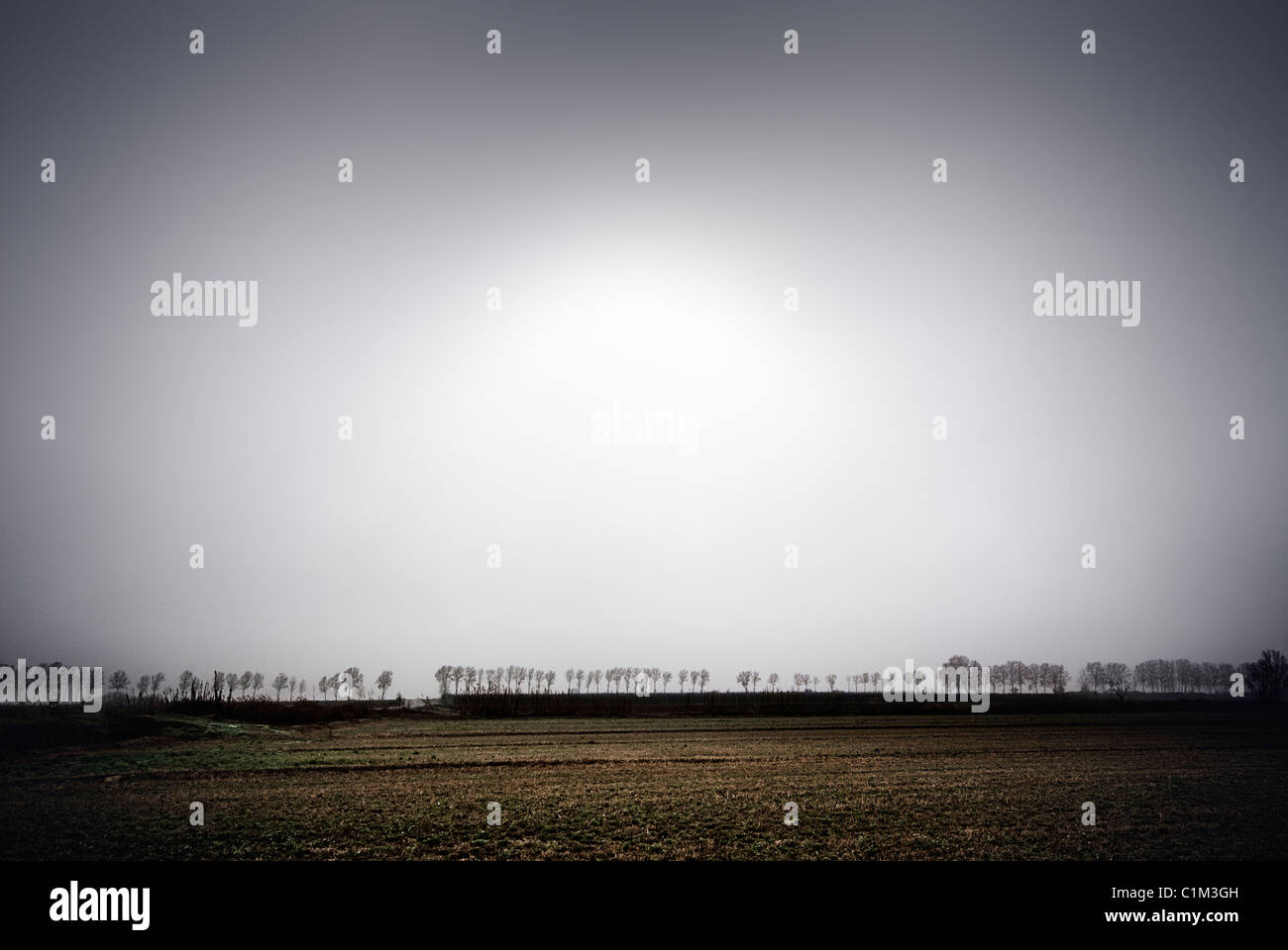 Horizontal scenic landscape Stock Photo - Alamy