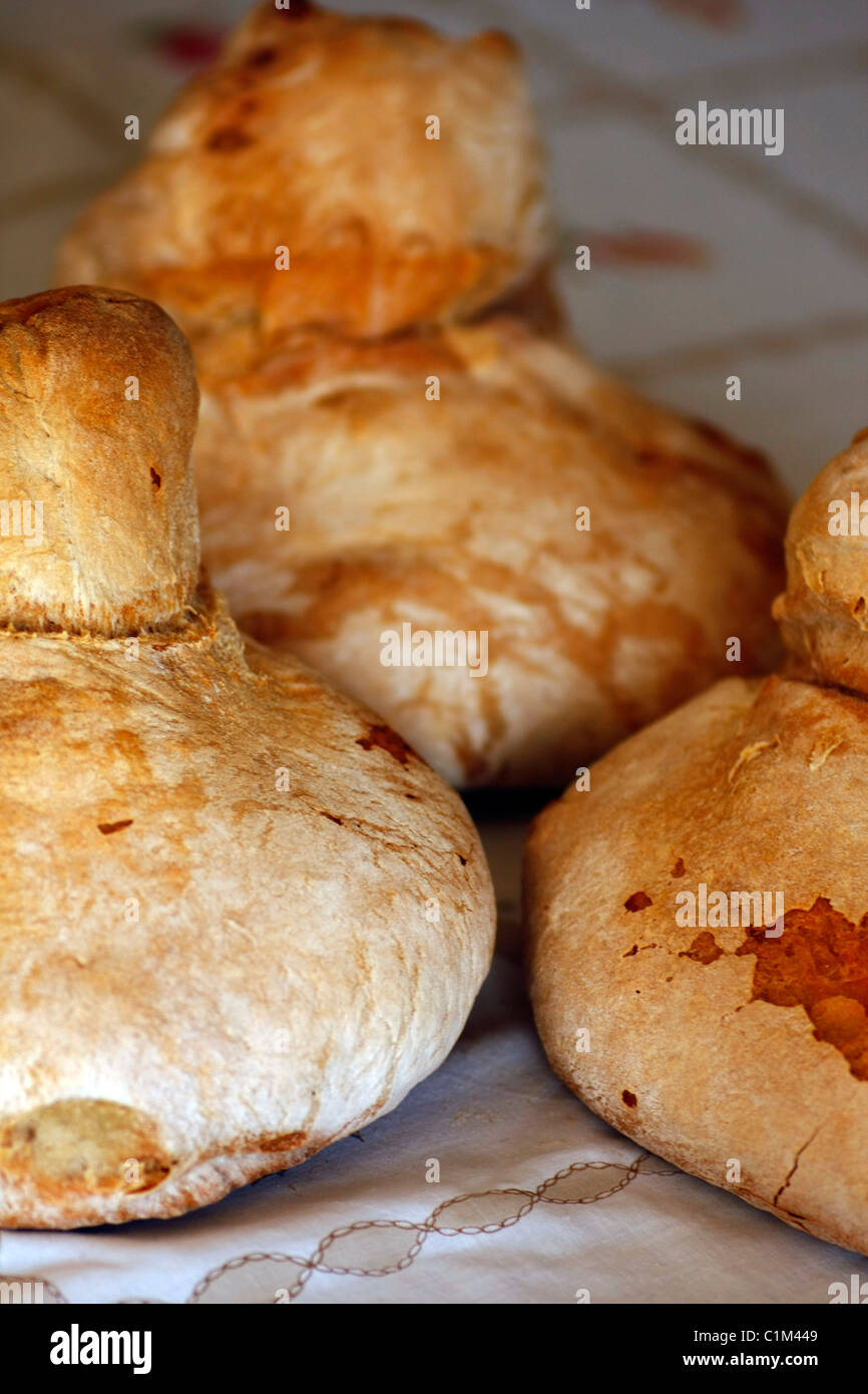 View of some traditional portuguese breads on a table Stock Photo - Alamy
