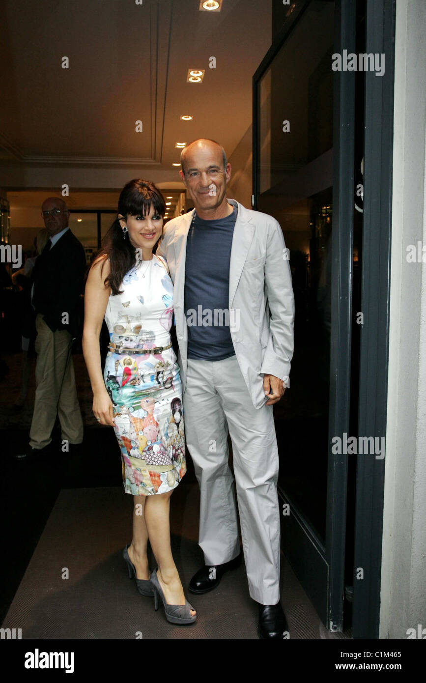 Heiner Lauterbach, Victoria Lauterbach VIP opening of Sibel Huhn ...