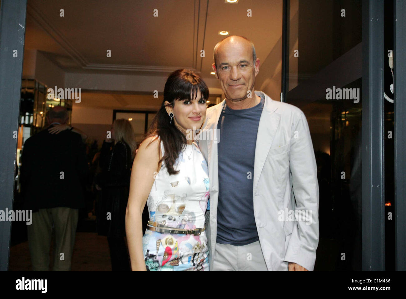 Heiner Lauterbach, Victoria Lauterbach VIP opening of Sibel Huhn ...