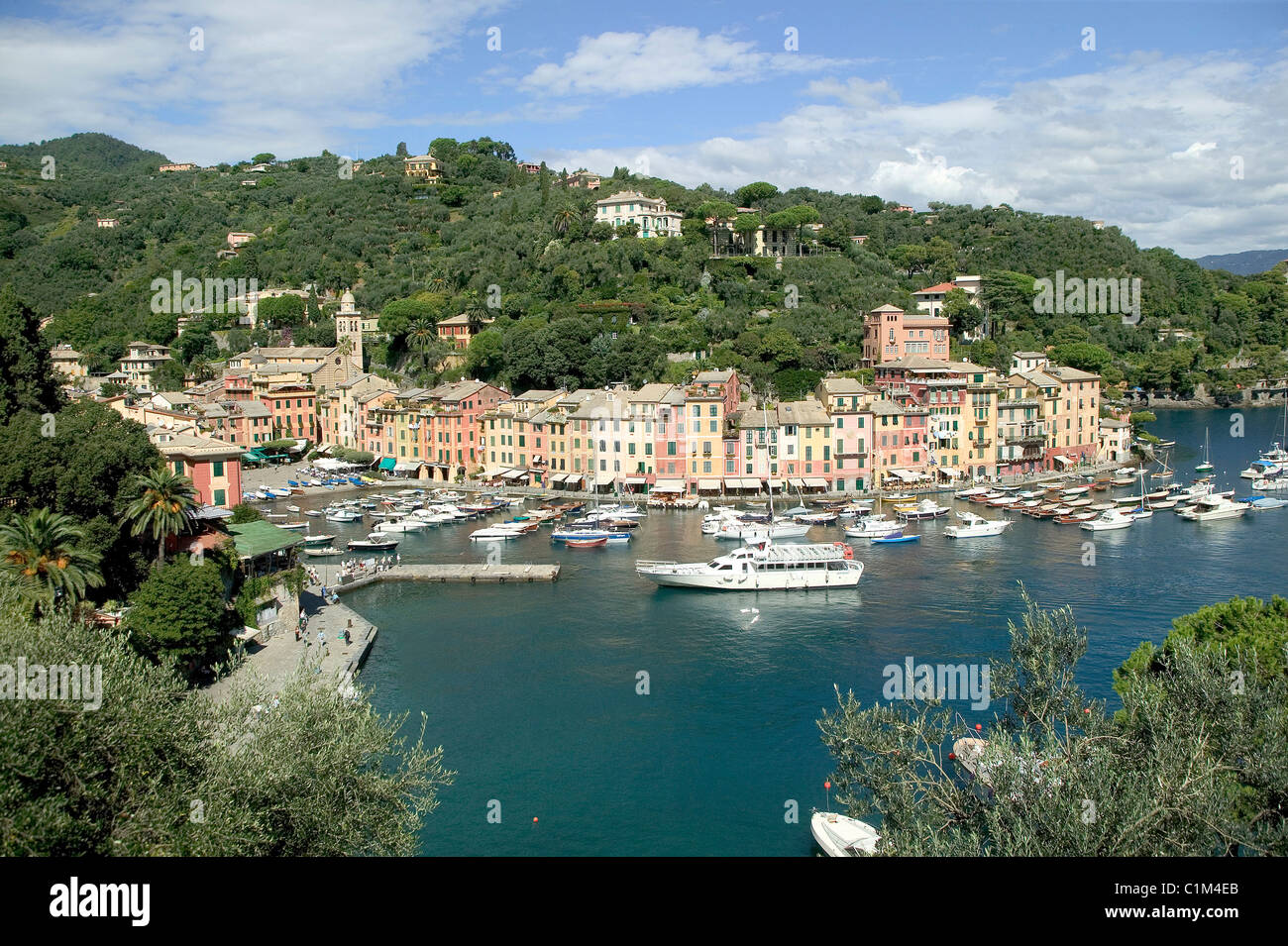 Italy, Liguria, village of Portofino, gulf of Genoa Stock Photo - Alamy