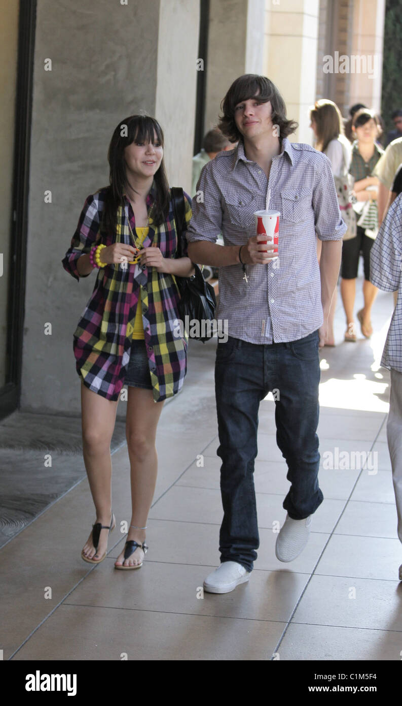 Matt Prokop from 'High School Musical' out and about with a female ...