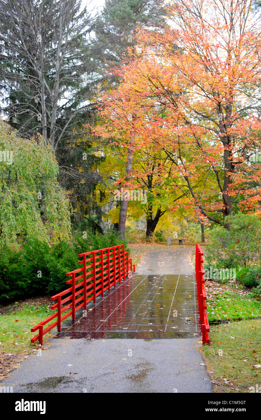 Dow Gardens Midland Michigan popular tourist attraction Stock Photo - Alamy