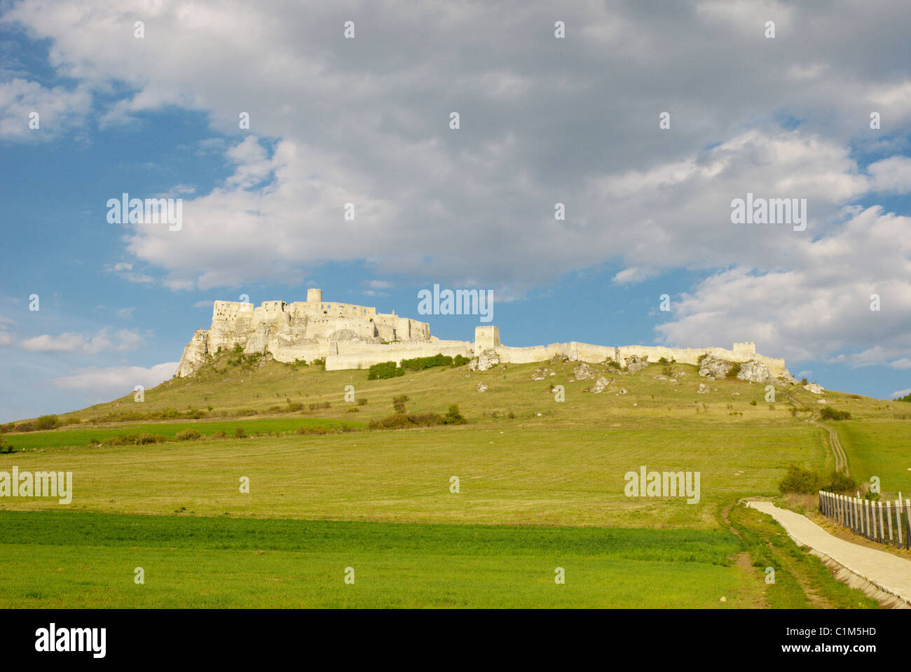 Spissky hrad - castle Stock Photo - Alamy