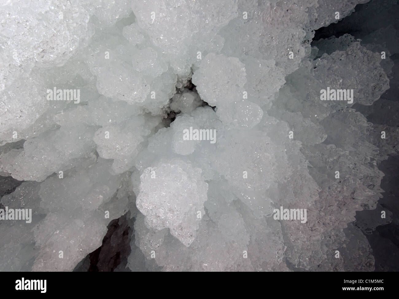 icicles hang from the ceiling of the ice cave Stock Photo - Alamy