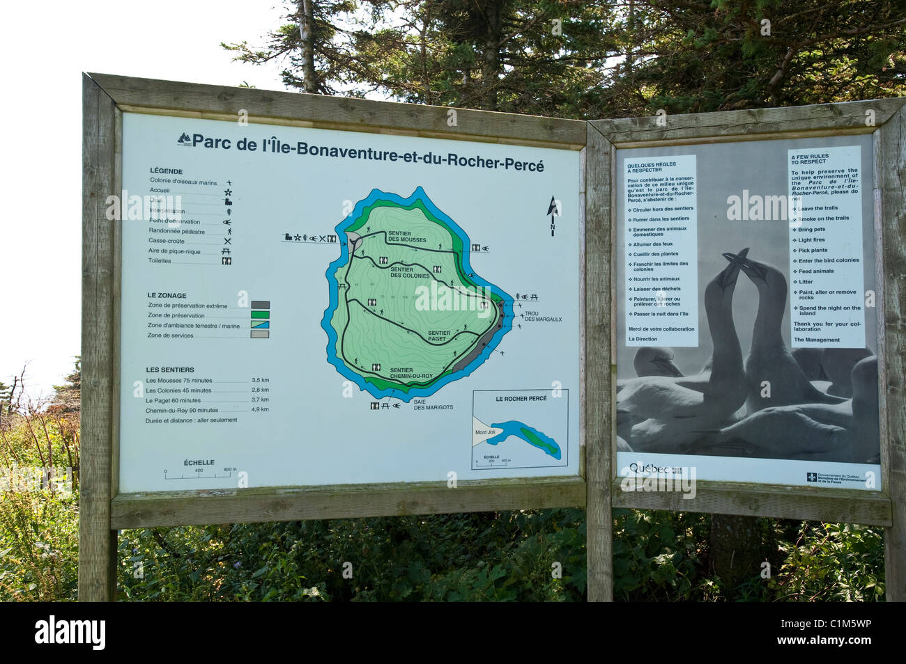 Map of the gaspe peninsula hi-res stock photography and images - Alamy