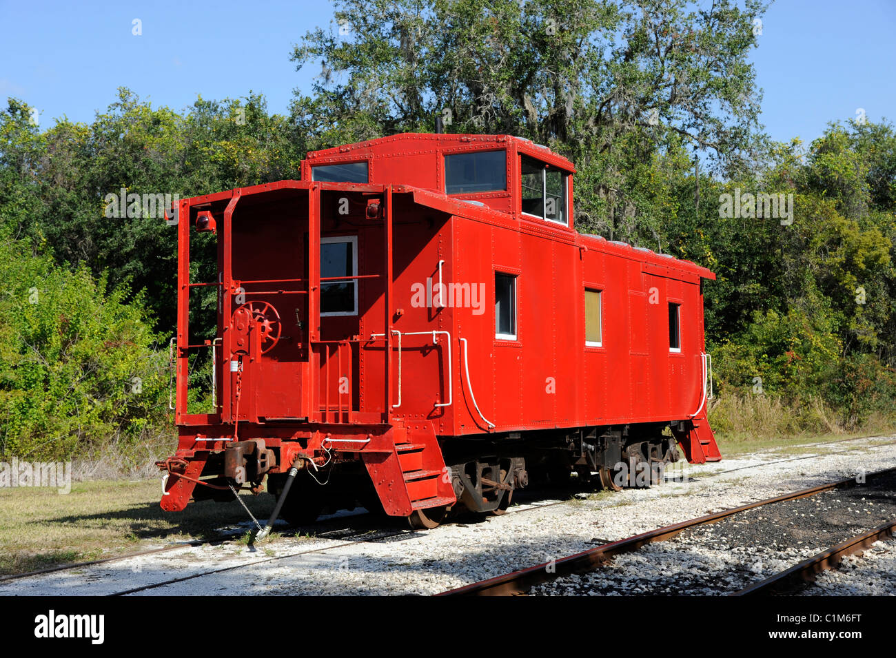 Train caboose railroad trains hi-res stock photography and images - Alamy