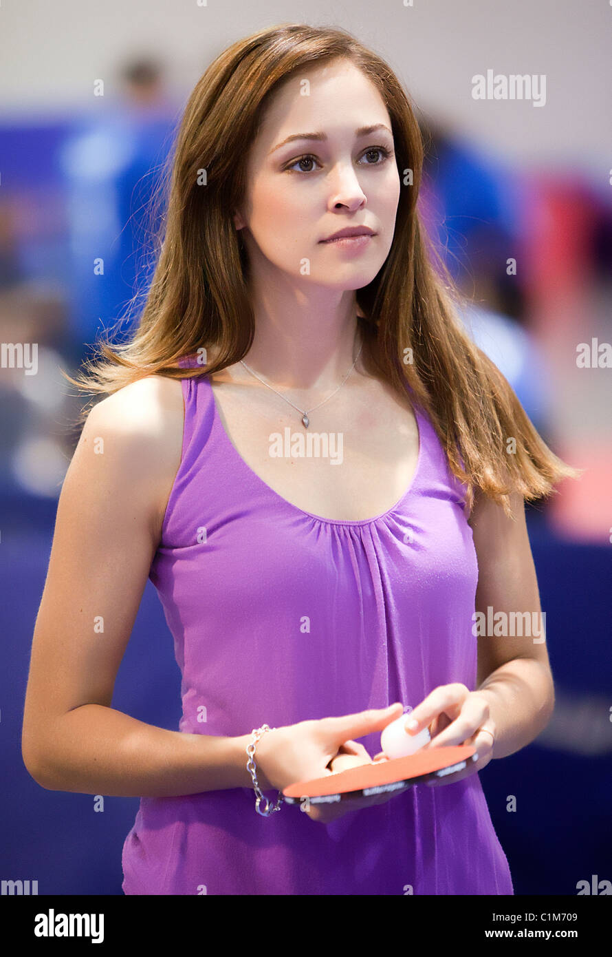 Autumn Reeser HardBat Classic Table Tennis Tournament at The Palazzo ...