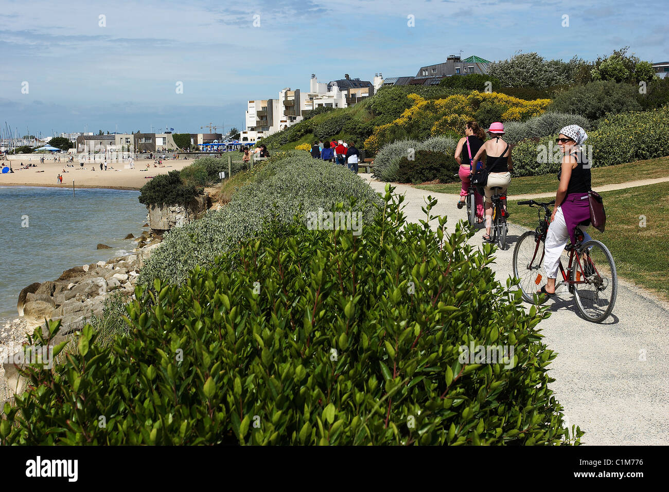 France, Charente Maritime, La Rochelle, Minimes beach Stock Photo - Alamy