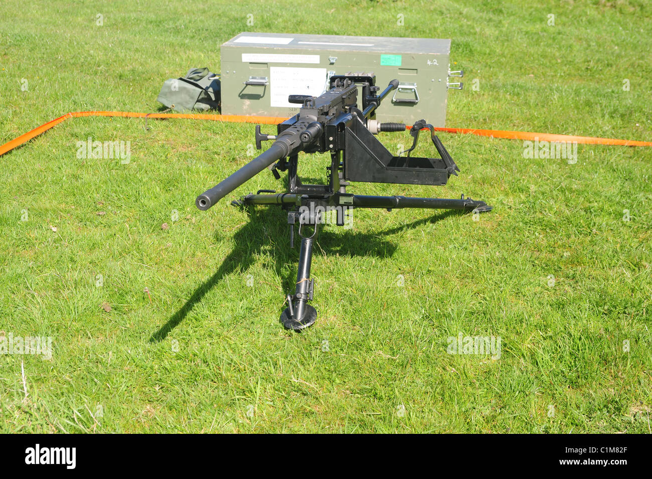 The powerful L1A1 12.7 mm (.50) Heavy Machine Gun (HMG) is an updated ...