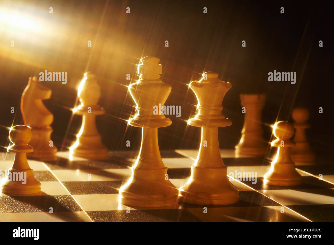 Royal Wedding, Chess Group Stock Photo - Alamy