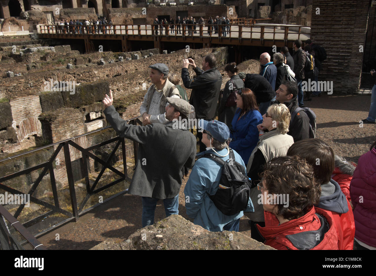 Tourists in Rome, Italy, Europe, at the Colosseum Stock Photo - Alamy