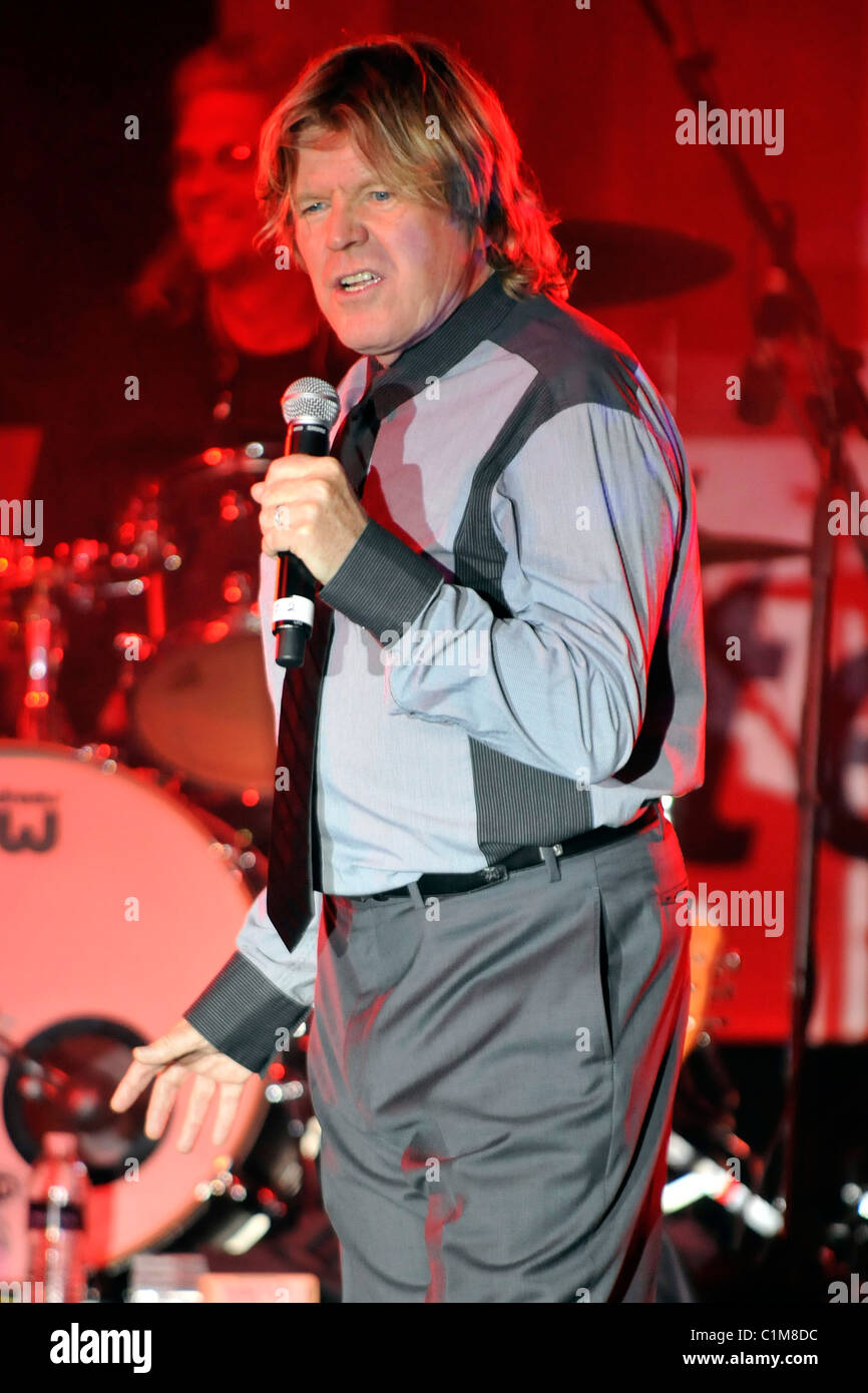 Peter Noone of Hermans Hermits performs live at the Seminole Coconut ...