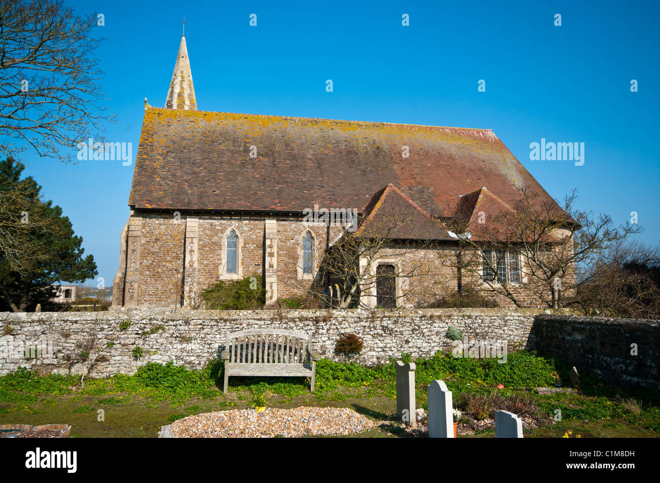 Rye church and graveyard hi-res stock photography and images - Alamy