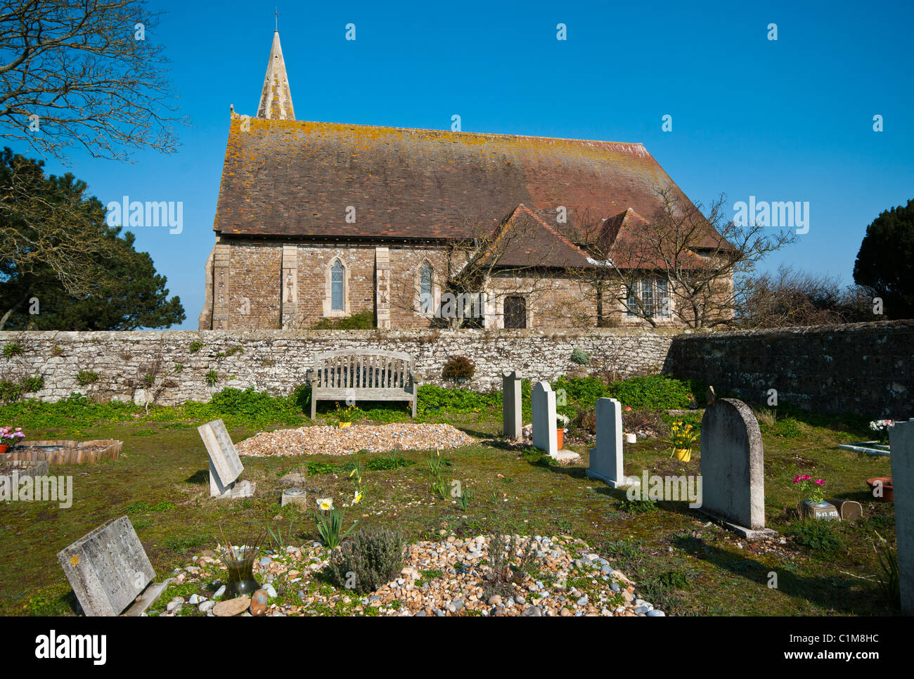 Rye church and graveyard hi-res stock photography and images - Alamy