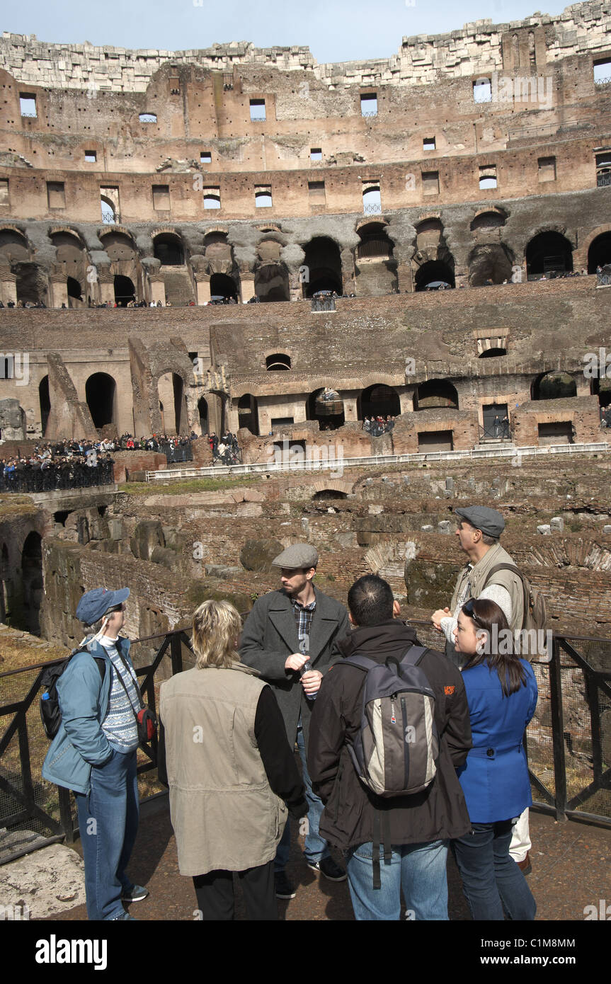 Tourists in Rome, Italy, Europe, at the Colosseum Stock Photo - Alamy