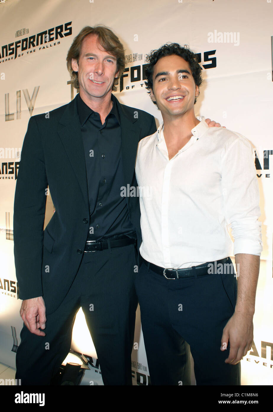 Michael Bay and Ramon Rodriguez Transformers: Revenge of the Fallen ...