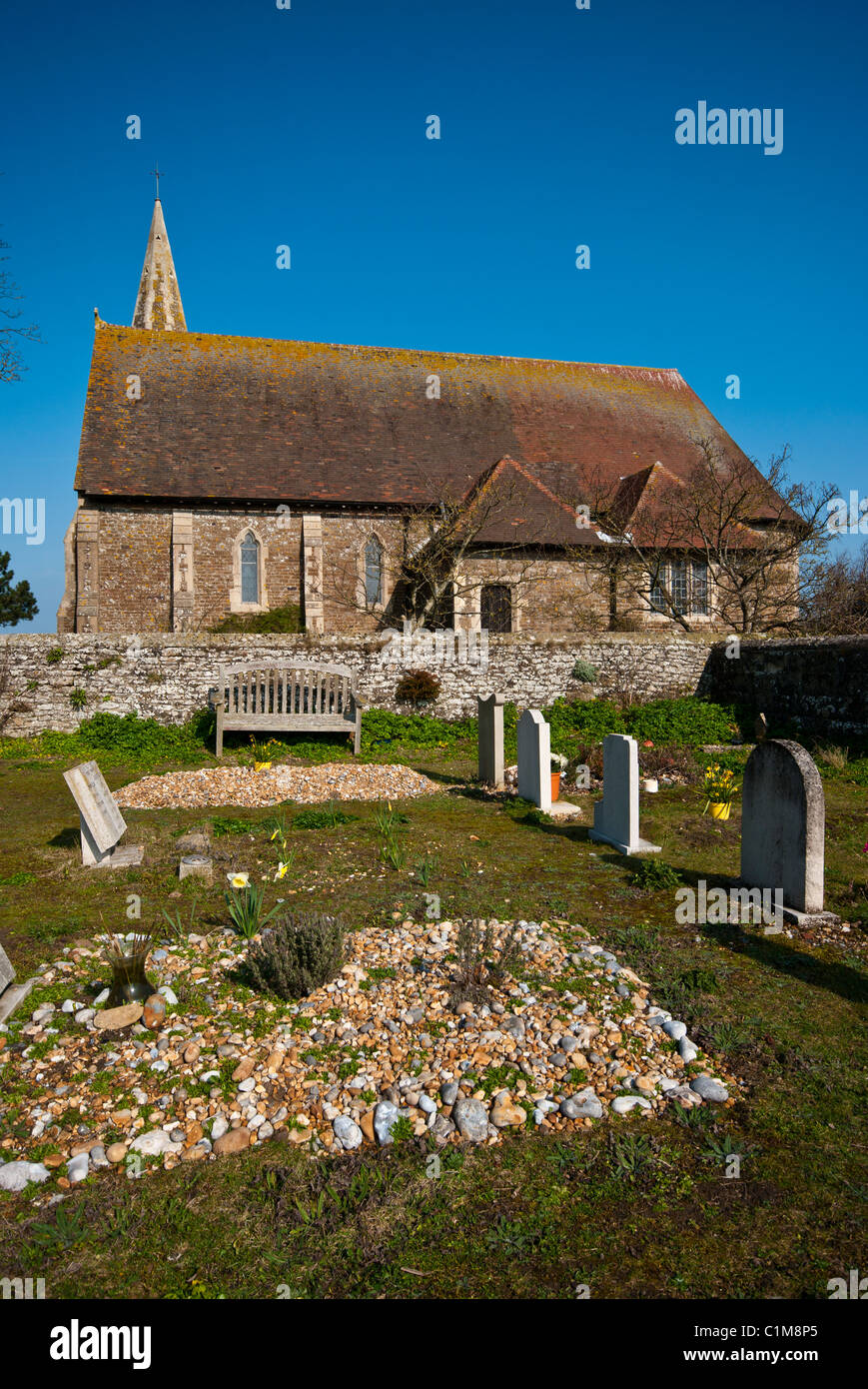 Rye church and graveyard hi-res stock photography and images - Alamy