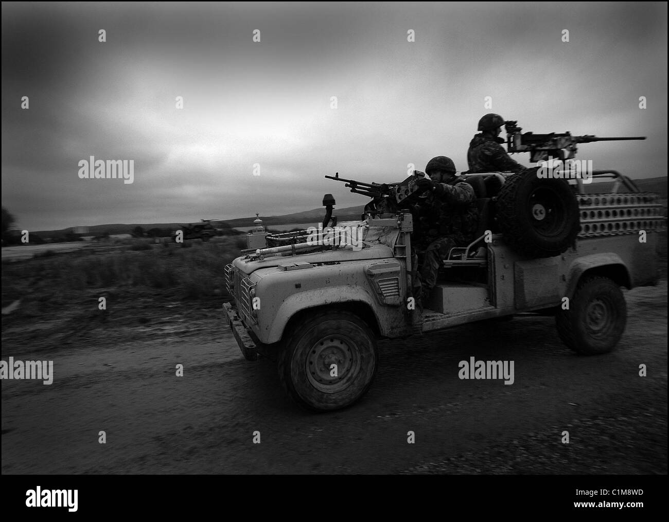 The powerful L1A1 12.7 mm (.50) Heavy Machine Gun (HMG) is an updated ...