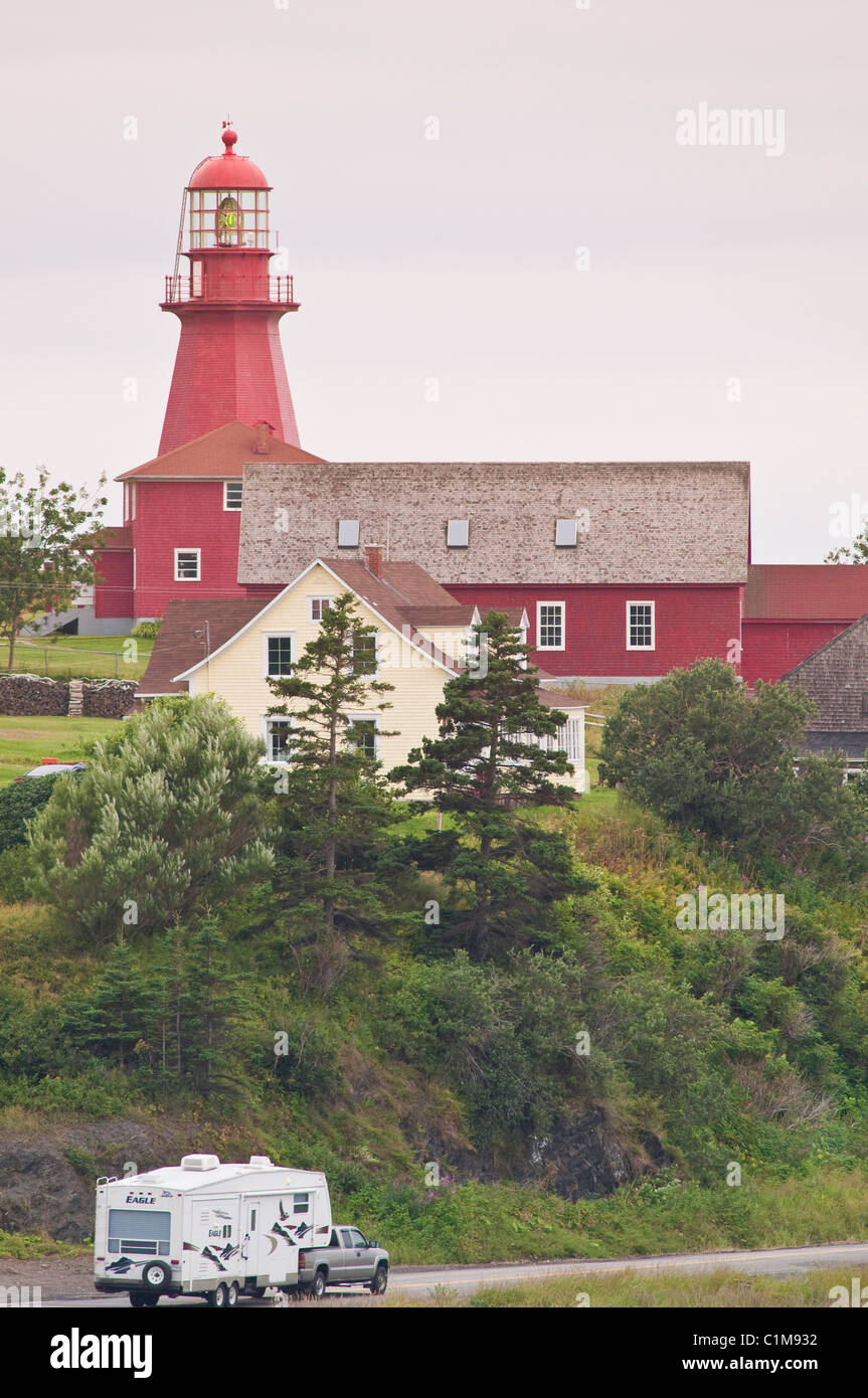La Martre Lighthouse, La Martre, Quebec, Canada Stock Photo - Alamy