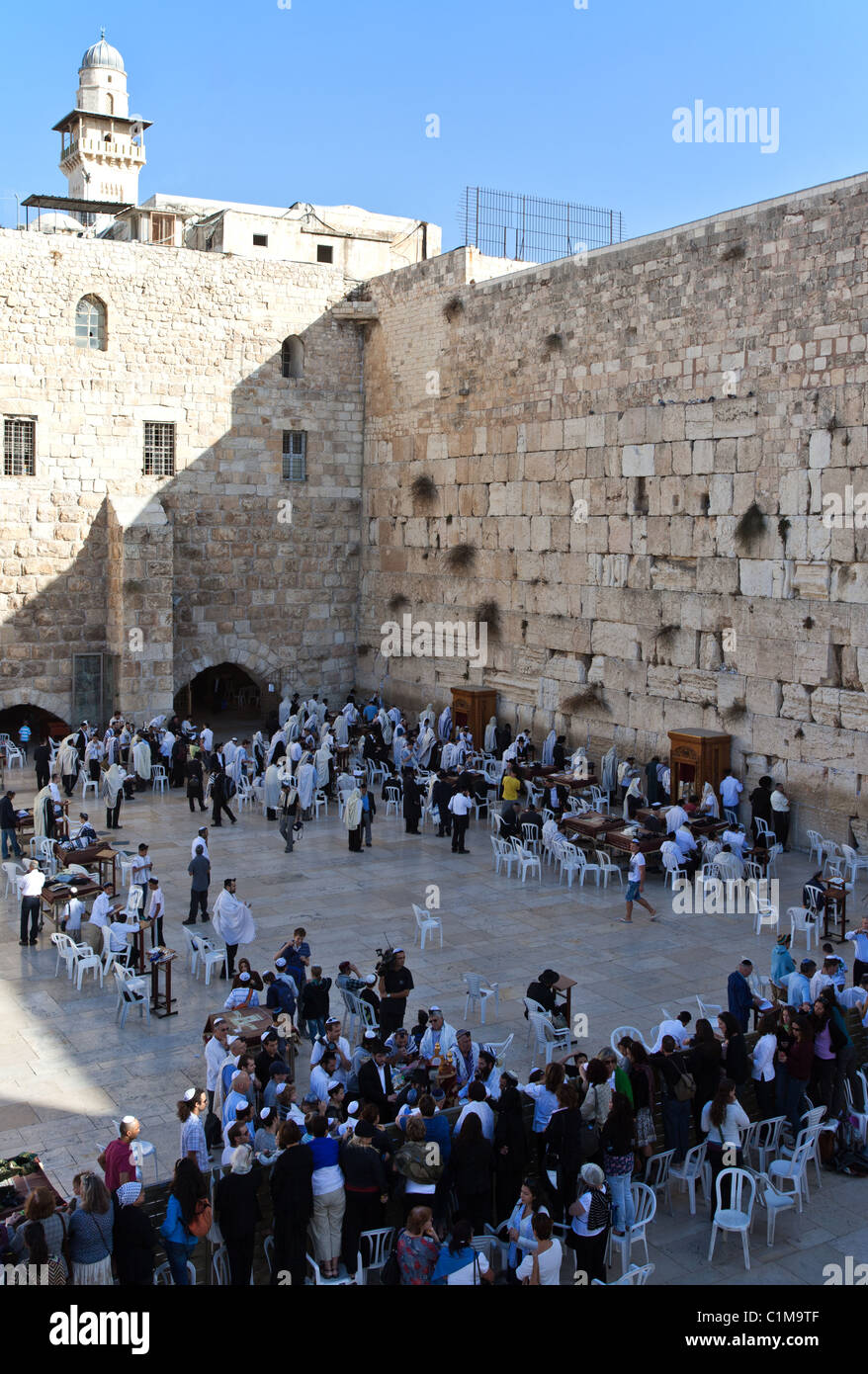 Israel, Jerusalem, the Western Wall Stock Photo - Alamy