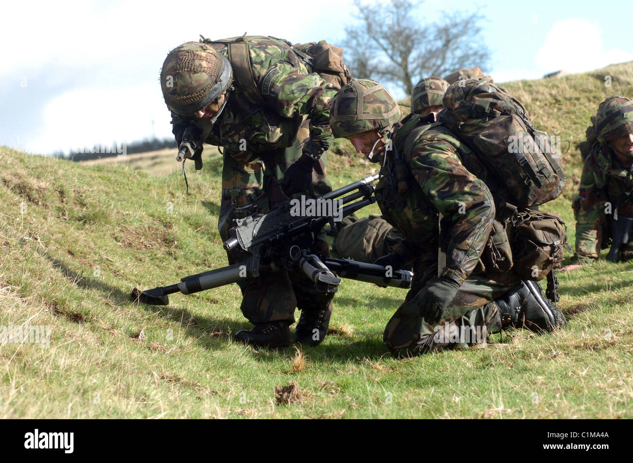 The GPMG (General Purpose Machine Gun) when used in the SF (Sustained ...