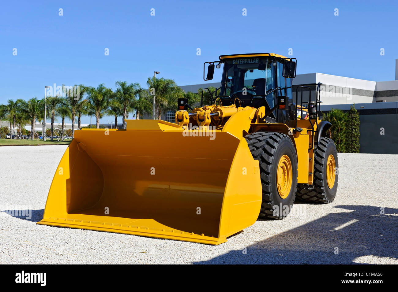 Industrial plow earth mover shovel Stock Photo - Alamy