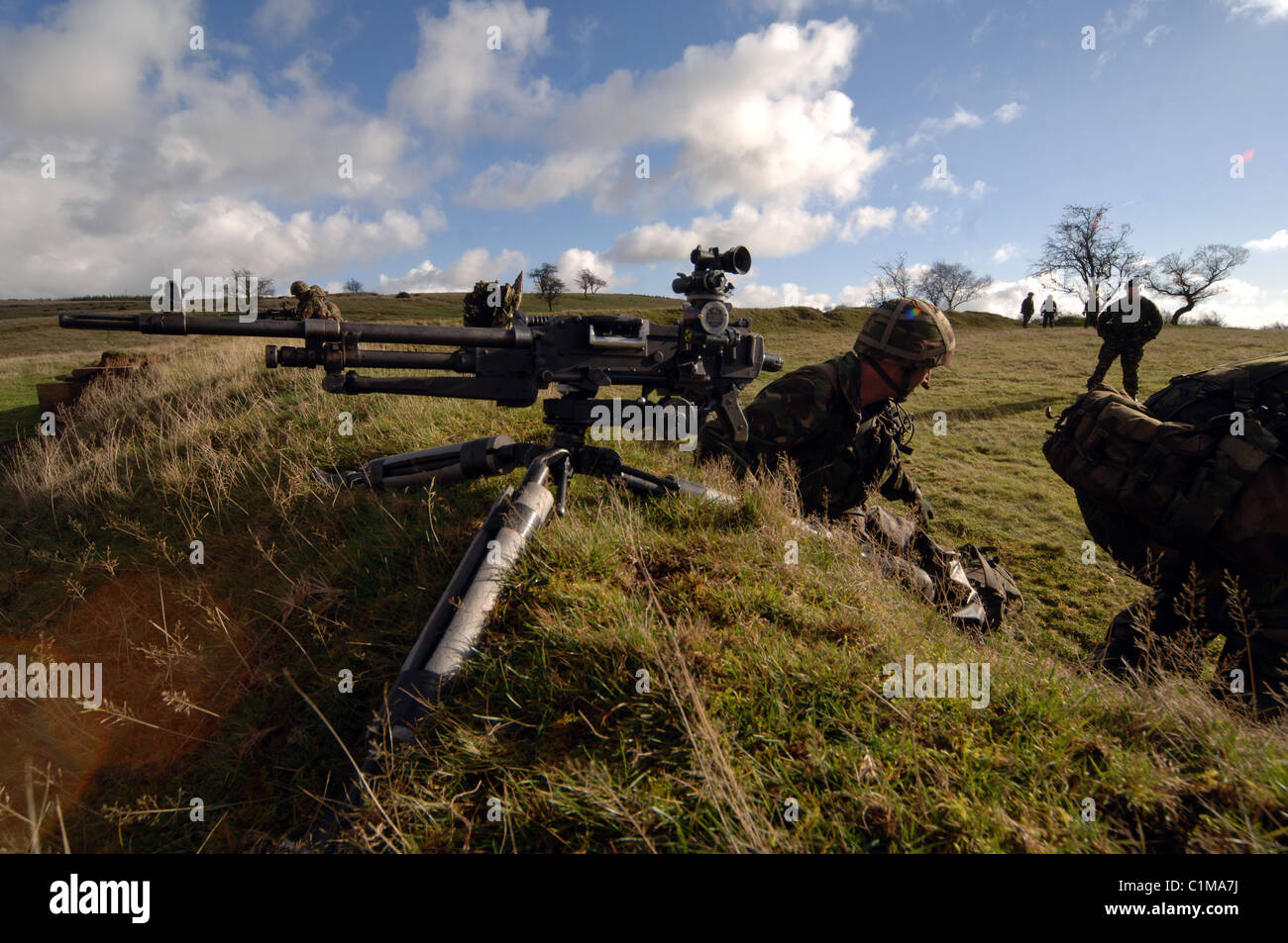 The GPMG (General Purpose Machine Gun) when used in the SF (Sustained ...