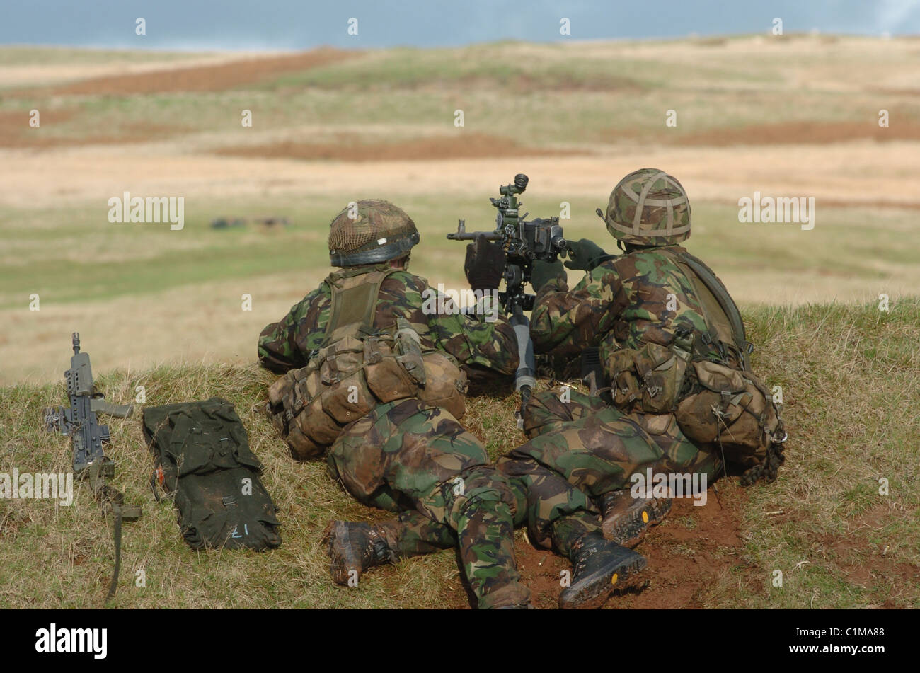 The GPMG (General Purpose Machine Gun) when used in the SF (Sustained ...