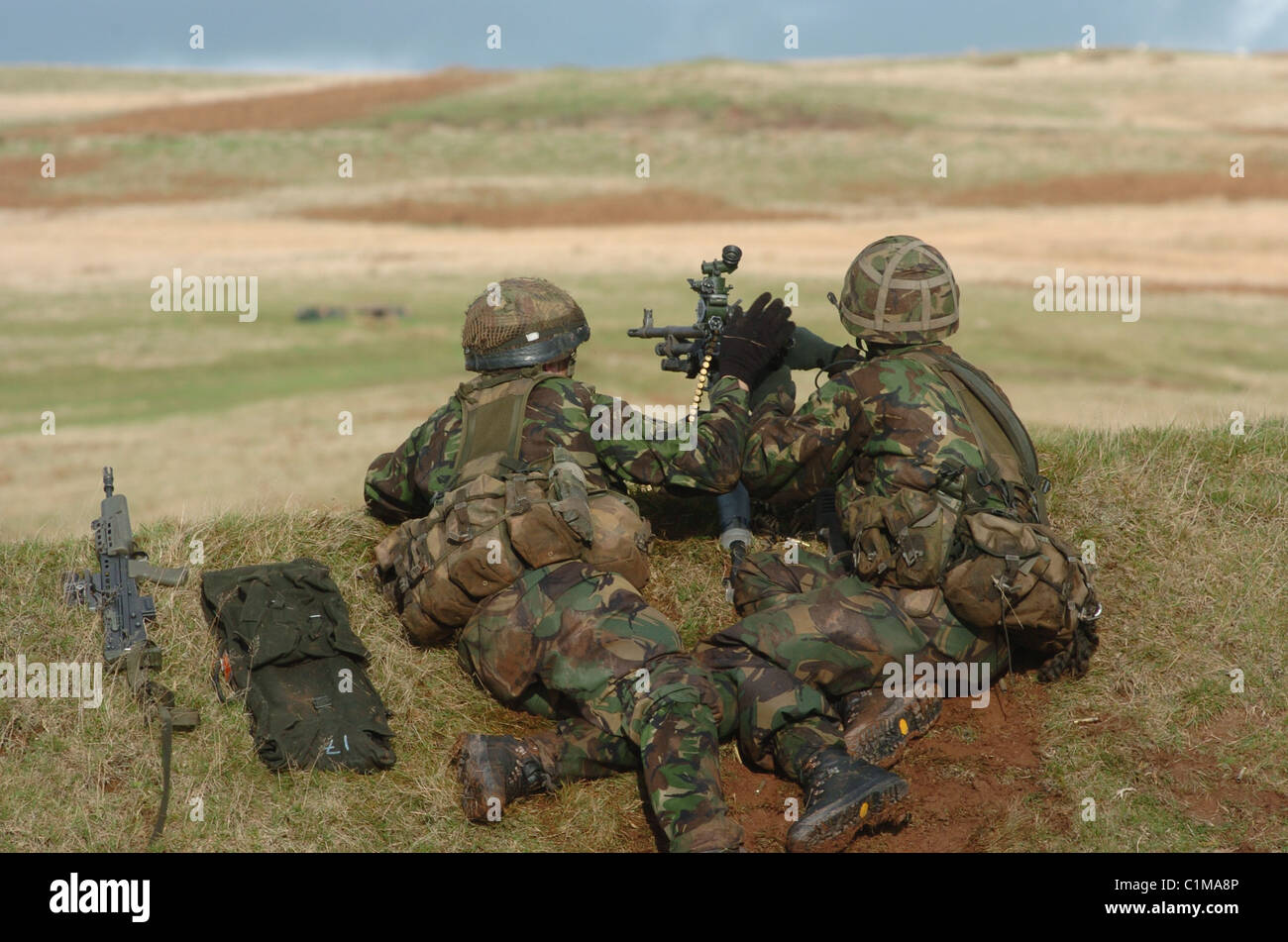 The GPMG (General Purpose Machine Gun) when used in the SF (Sustained ...